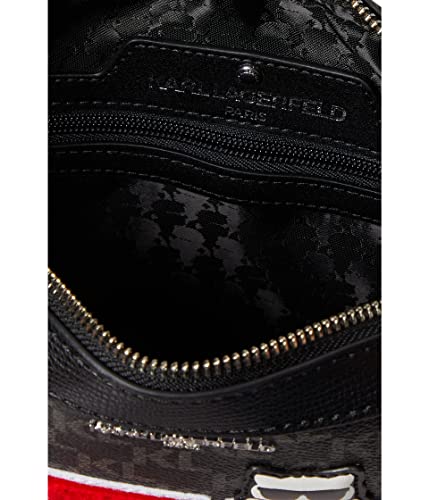 Karl Lagerfeld Paris Maybelle Crossbody Black Logo Combo One Size