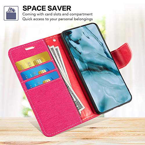 for Gigaset GS370 Case, Oxford Leather Wallet Case with Soft TPU Back Cover Magnet Flip Case for Gigaset GS370 Plus (5.7β)
