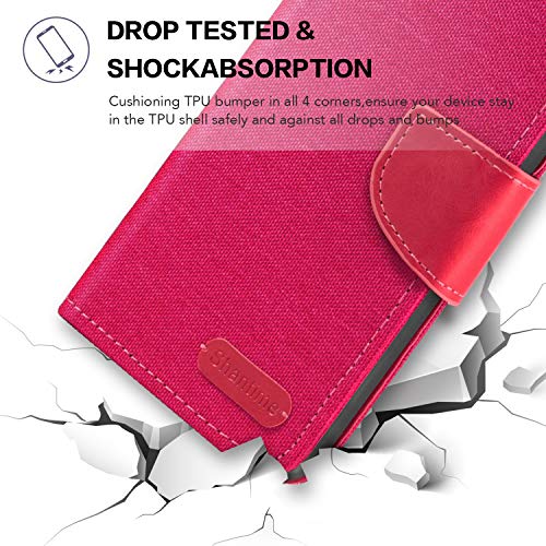 for Gigaset GS370 Case, Oxford Leather Wallet Case with Soft TPU Back Cover Magnet Flip Case for Gigaset GS370 Plus (5.7β)