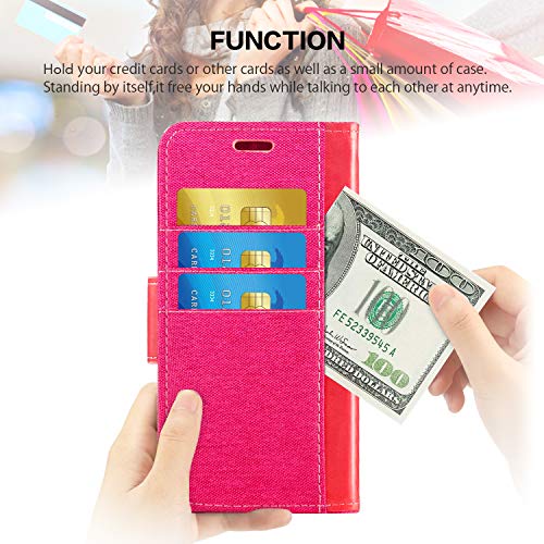 for Gigaset GS110 Case, Oxford Leather Wallet Case with Soft TPU Back Cover Magnet Flip Case for Gigaset GS110 (6.1β)