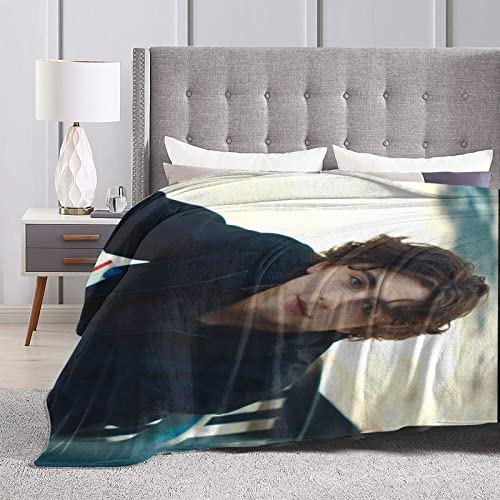 hununtk Timothee Chalamet Blanket Microfiber Fleece Flanel Throw Warm Plush Blanket for Bed Couch Sofa Home Decoration 40"x30" inch
