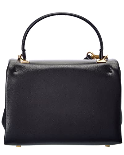 Valentino One Stud Mini Leather Shoulder Bag, Black