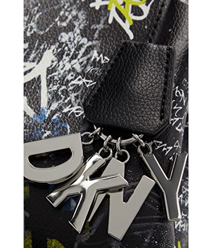 DKNY Paige Small Satchel Black Multi One Size