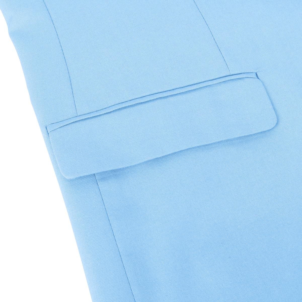 Men's Suit Jacket One Button Slim Fit Sport Coat Business Daily Blazer X-Large Light Blue