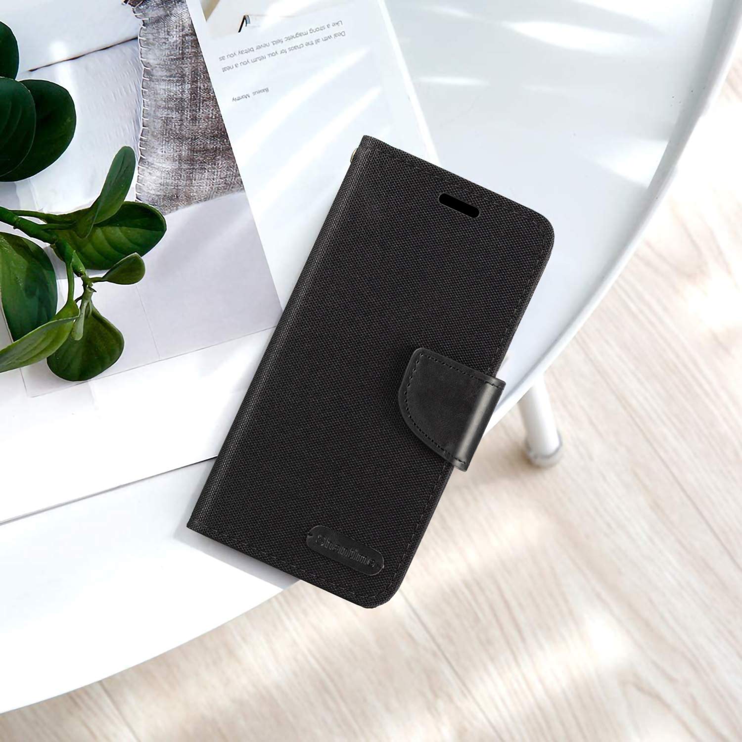 For Gigaset GS5 Case, Oxford Leather Wallet Case with Soft TPU Back Cover Magnet Flip Case for Gigaset GS5 Lite (6.3β)