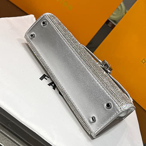 Women's Evening Bag, Rhinestone Top-Handle Bags Clutch Purse for Women Tote Bag Satchel Bag Handbag