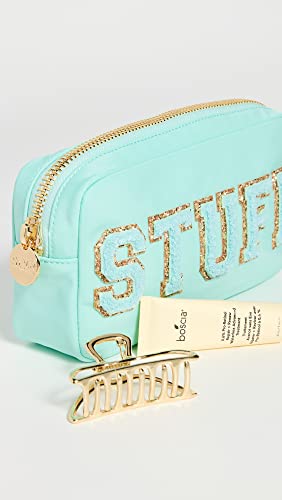 Stoney Clover Lane Women's Stuff Cotton Candy Small Pouch, Cotton Candy/Stuff, Blue, One Size