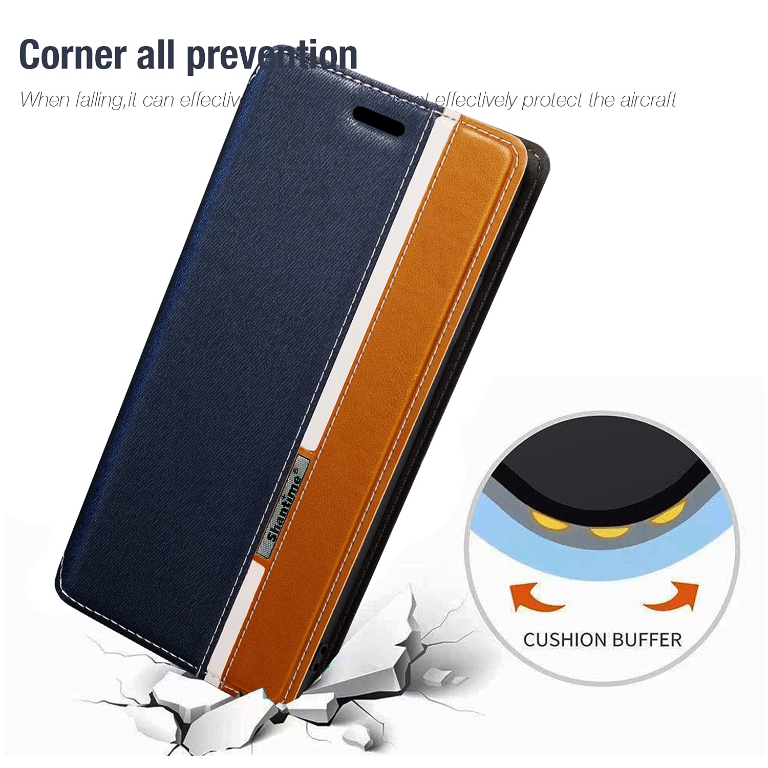 for Gigaset GX4 Case, Fashion Multicolor Magnetic Closure Leather Flip Case Cover with Card Holder for Gigaset GX4 Pro (6.1β)