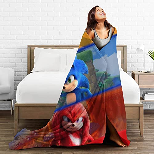 Voqacvui Cartoon Blanket Personalized Print Throw Blanket Cozy Soft Blanket to Provide Warm, 40"X50"