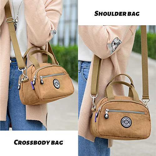 JBB Crossbody Bags for Women Waterproof Travel Shoulder Bag Handbag Roomy Multiple pockets