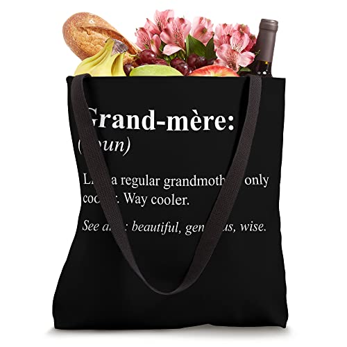 Funny Grandmother Definition Design - Grand-mère Tote Bag
