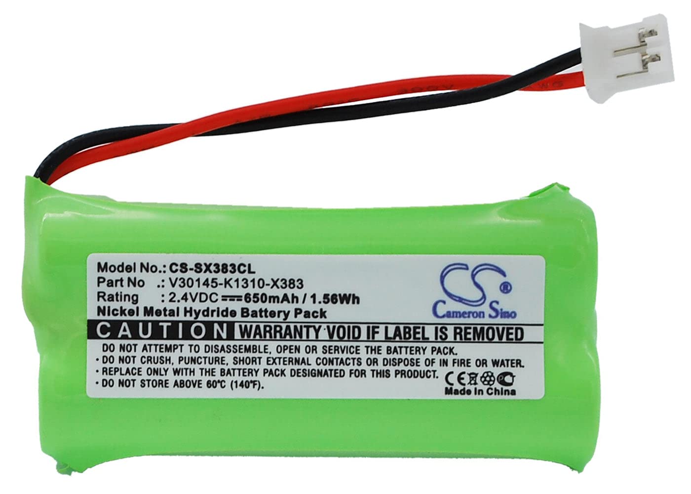 VINTRONS Replacement Battery for Siemens Gigaset A145, Gigaset A16, Gigaset A160