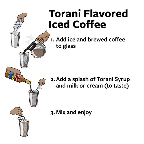 Torani Syrup, Cane Sugar Sweetener, 25.4 Ounces (Pack of 4)