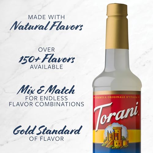 Torani Syrup, Cane Sugar Sweetener, 25.4 Ounces (Pack of 4)