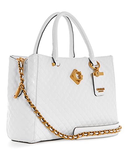 GUESS Nerina Girlfriend Satchel, White