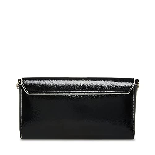 Betsey Johnson Play It Again, Betsey Crossbody, Black/White