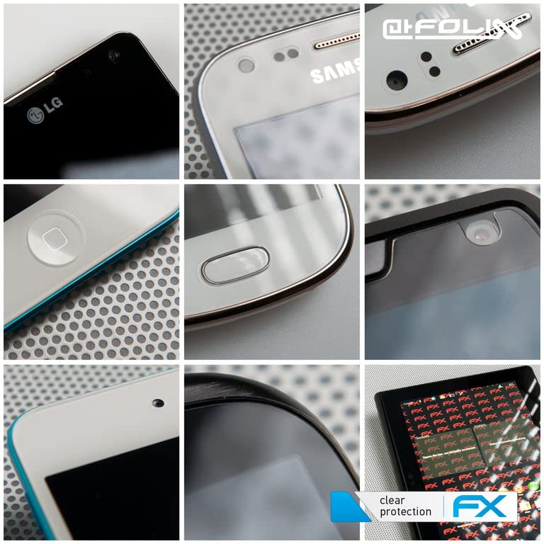 atFoliX Screen Protection Film compatible with Siemens Gigaset A510 Screen Protector, ultra-clear FX Protective Film (3X)