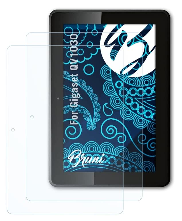 Bruni Screen Protector compatible with Gigaset QV1030 Protector Film, crystal clear Protective Film (2X)