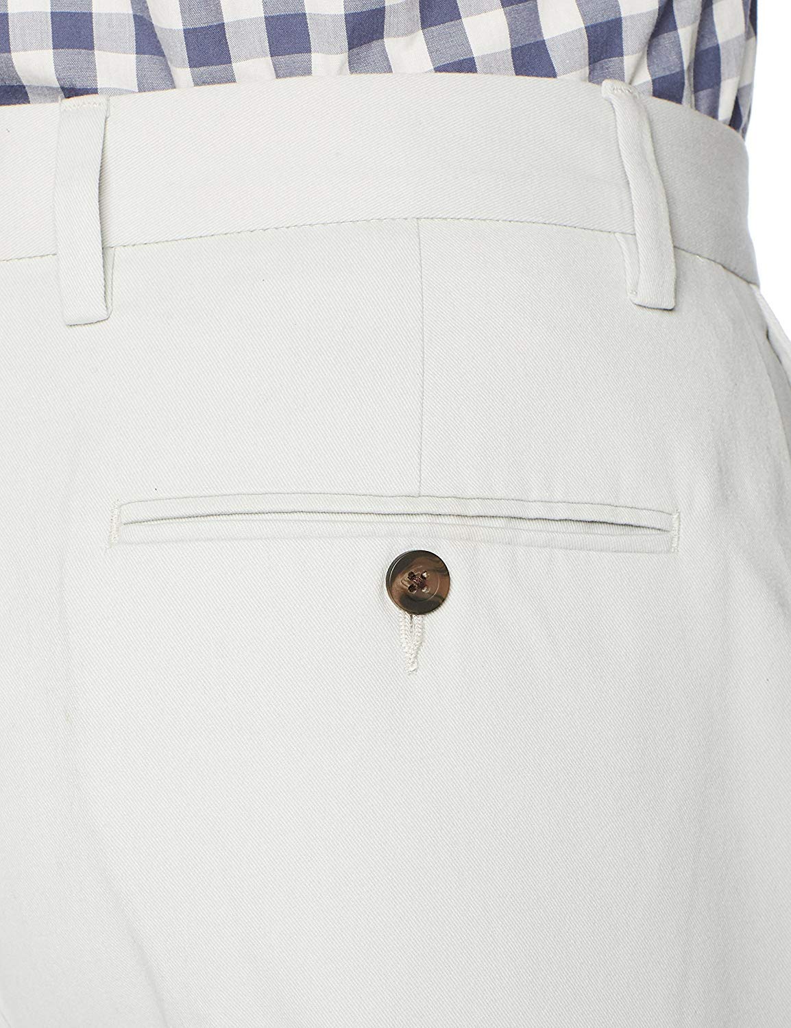 Amazon Essentials Men's Classic-Fit Wrinkle-Resistant Flat-Front Chino Pant (Available in Big & Tall), Light Grey, 42W x 30L