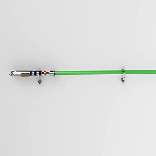 WANLIAN Lightsaber Wall Mount Light Saber Mount for Wall Horizontal Acrylic Lightsaber Holder for Display Saber,Sword (Transparent)