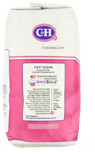 C&H Pure Cane, Granulated White Sugar, 10 lb
