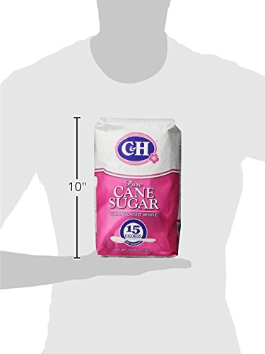 C&H Pure Cane, Granulated White Sugar, 10 lb