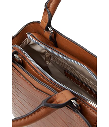 Nine West Elona Mini Satchel Crossbody Saddle Tan One Size
