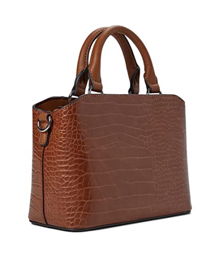 Nine West Elona Mini Satchel Crossbody Saddle Tan One Size