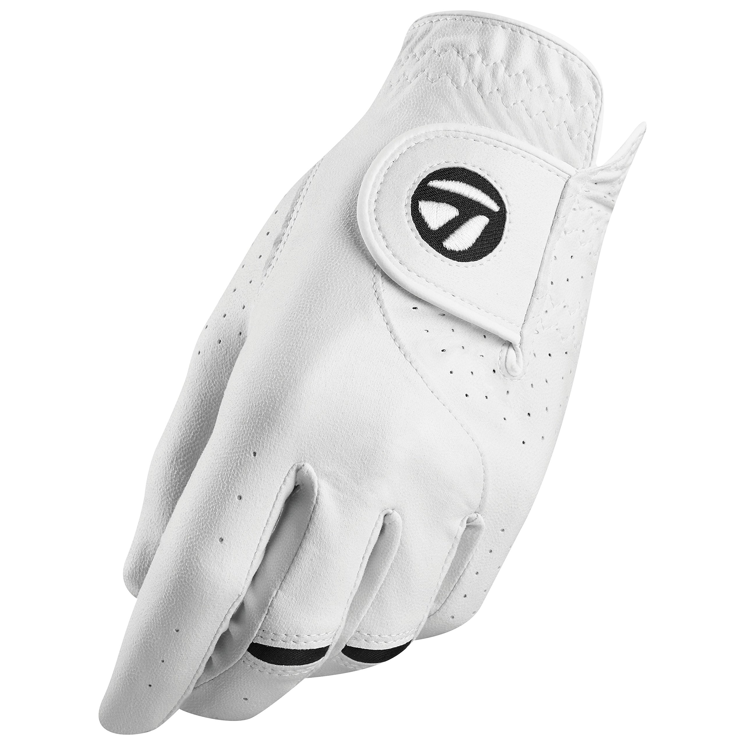 TaylorMade Golf STRATUS TECH CADET GLOVE 2-PACK (WHITE, LARGE), WHITE(LARGE, WORN ON LEFT HAND)