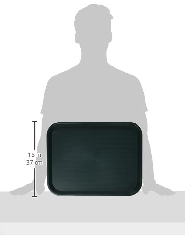 Winco Fast Food Tray, 14 by 18-Inch, Green