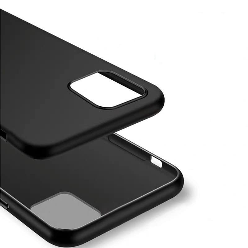 Cover for Gigaset GS5 Pro (6.30") Case IJTYHF Soft Silicone Case Bumper Shell +Tempered Glass 9H Screen Protector Protective Film, Black Phone Protective TPU Cases - Romantic