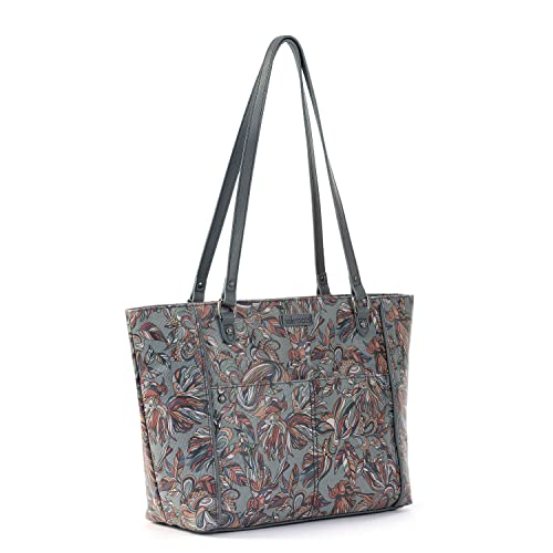 Sakroots Metro Tote Bag, Grey Treehouse