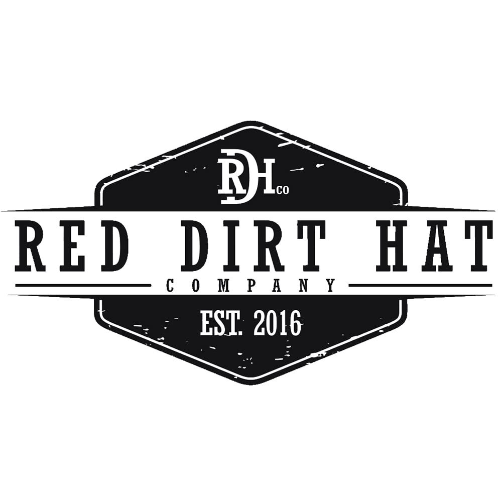 Red Dirt Hat Company Miami Vice Adjustable Snapback Hat (US, Alpha, One Size, White/Black)