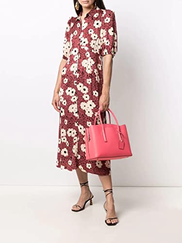 Kate Spade New York Women's Margaux Large Satchel, Bright Carnation