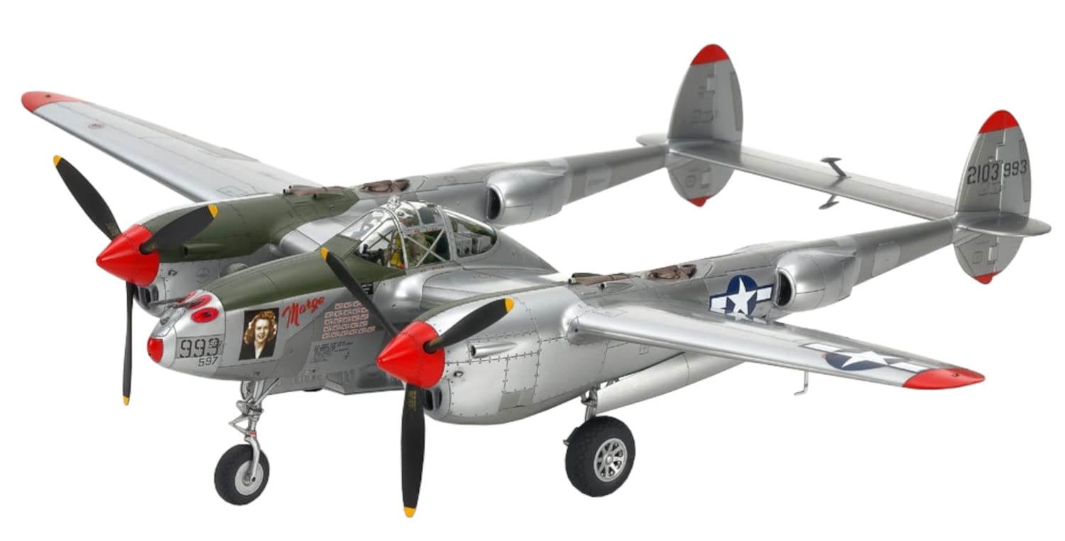 TAMIYA 1/48 Lockheed P-38 J Lightning TAM61123 Plastic Models Airplane 1/48