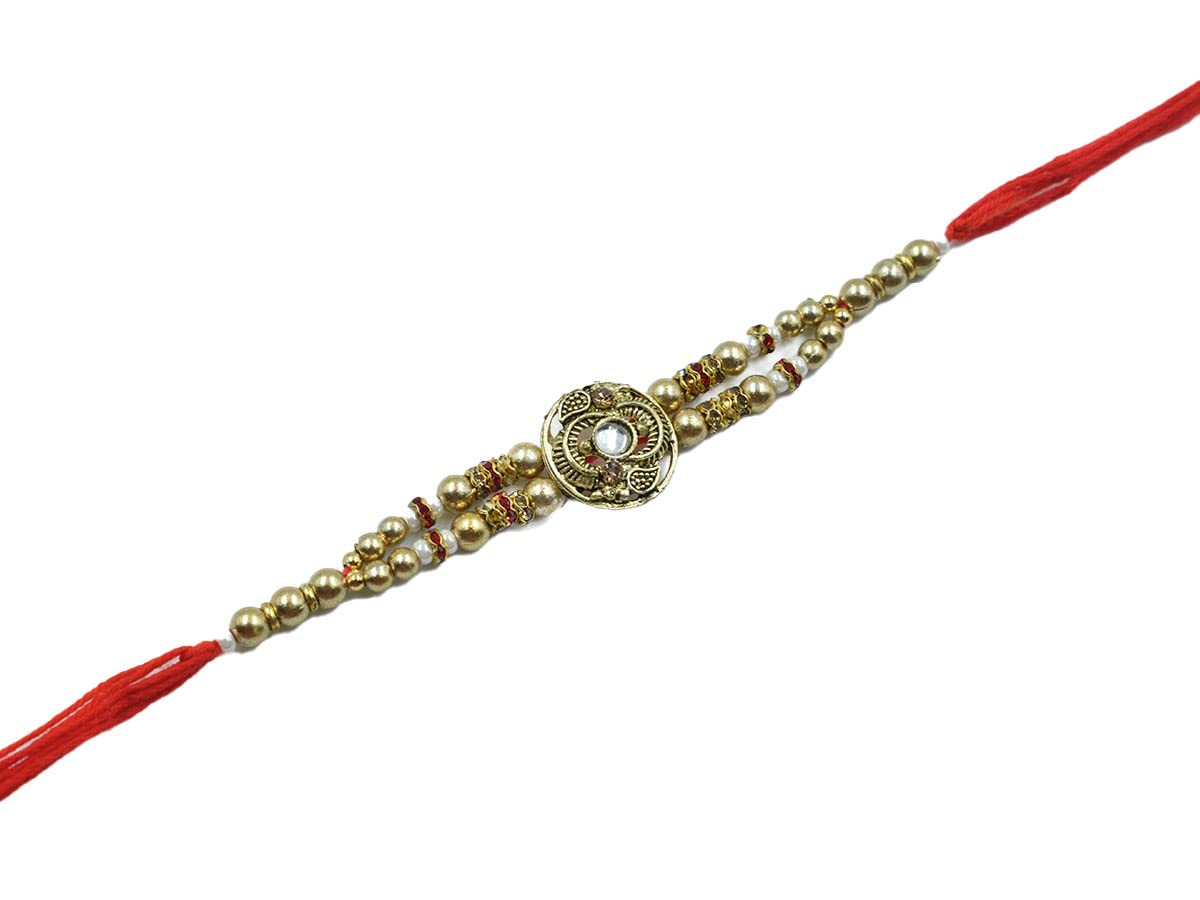 STORE INDYA Rakhi for brother | Rakhi for bhaiya | Rakhi for brother and bhabhi | Cute Rakhi for Brother | Unique Premium Rakhi | Rakhi Set | | Rakhi for Raksha Bandhan Festival | Indian Rakhi |
