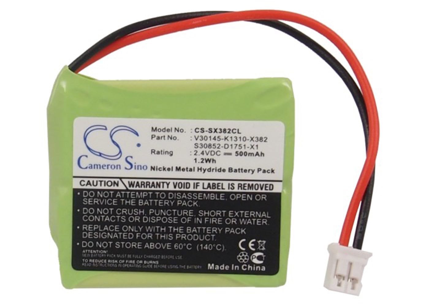 VINTRONS Replacement Battery for Siemens Gigaset E40, Gigaset E45, Gigaset E450, Gigaset E450 ECO,