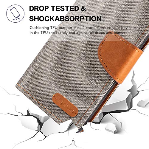 for Gigaset GX290/Gigaset GX290 Plus Case, Oxford Leather Wallet Case with Soft TPU Back Cover Magnet Flip Case for Gigaset GX290/Gigaset GX290 Plus (6.1β)
