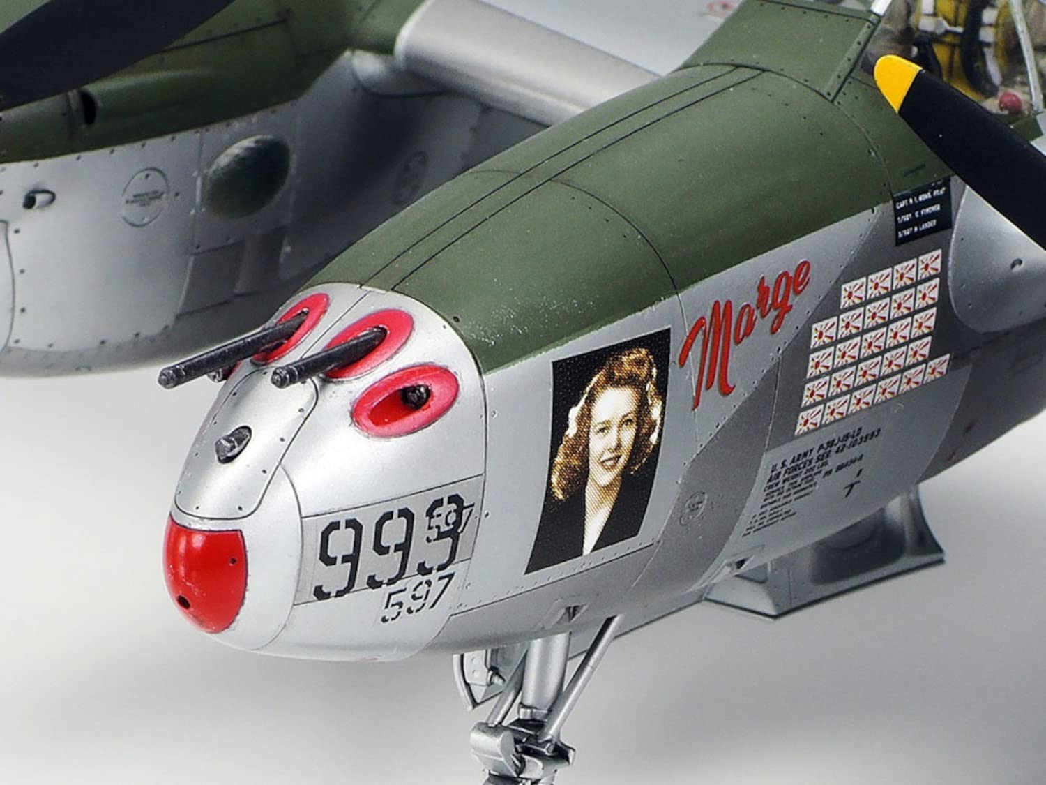 TAMIYA 1/48 Lockheed P-38 J Lightning TAM61123 Plastic Models Airplane 1/48