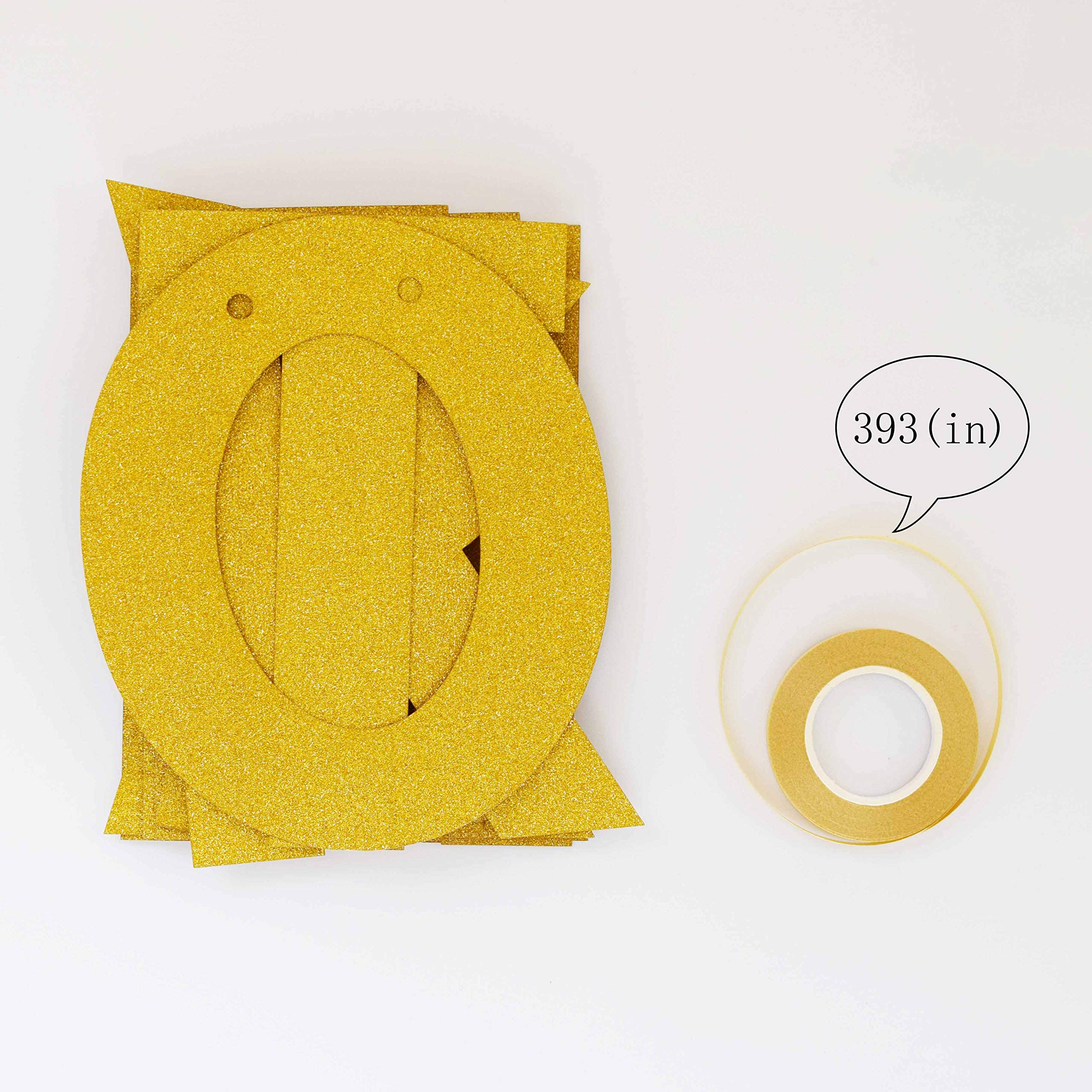 MAGJUCHE Gold glitter Cheers to 27 years banner,27th birthday party decorations