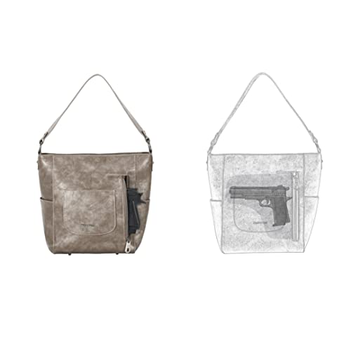 Montana West Buckle Collection Hobo for Women Western Purses and Handbag Large Shoulder Bag with Wallet MW1075G-920BZ+W