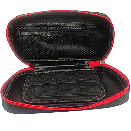 ZYHKJYL Carrying Case for Nintendo Switch/Switch OLED,Soft Compact Carrying Case Pouch, for Nintendo Switch/OLED Console & Accessories, Lightweight Great for Travel (Black)