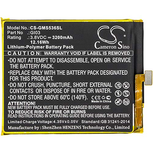 CWXY Replacement for Battery Gigaset GI03 GS53-6, ME Pure