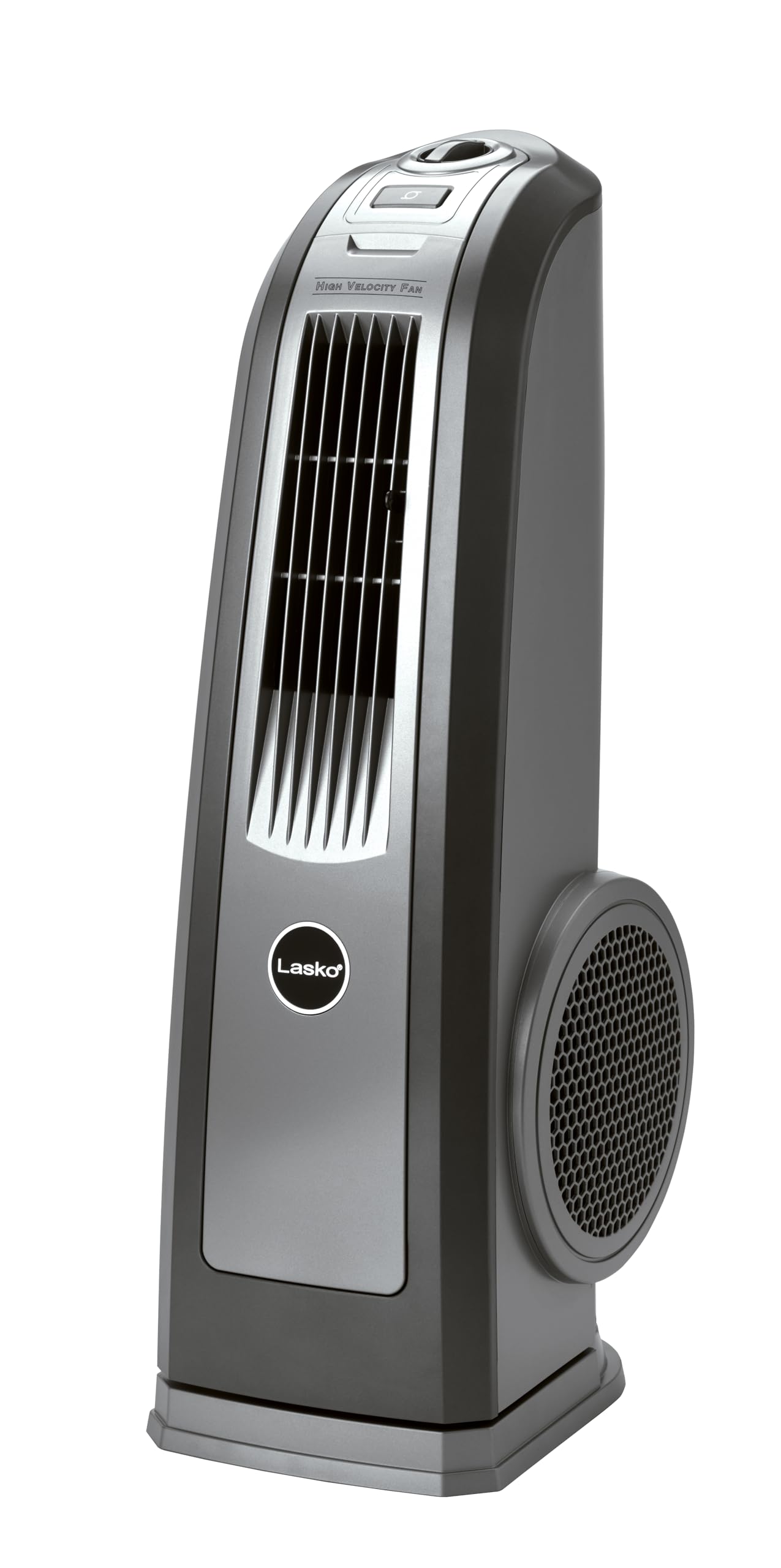 Lasko 4924 High Velocity Blower Fan with Handle, 30 Inch, Gray