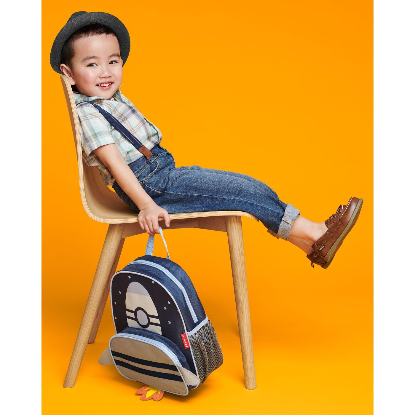 Skip Hop Sparks Kid's Backpack, Kindergarten Ages 3-4, Rocket