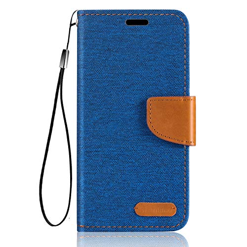 for Gigaset GS290 Case, Oxford Leather Wallet Case with Soft TPU Back Cover Magnet Flip Case for Gigaset GS290 Plus (6.3”)