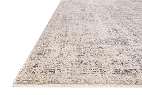 Amber Lewis x Loloi Alie Collection ALE-02 Sand / Sky, Traditional 18" x 18" Sample Rug