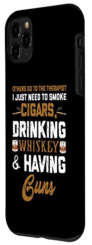 iPhone 11 Pro Others smoke sigars, whiskey & having guns Cigars Case