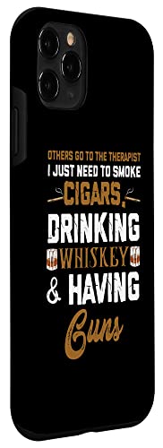 iPhone 11 Pro Others smoke sigars, whiskey & having guns Cigars Case
