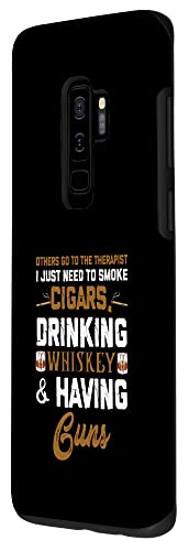 Galaxy S9+ Others smoke sigars, whiskey & having guns Cigars Case